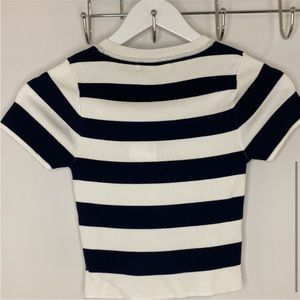 Primark | Tops | Nwt Primark Striped Cropped Knit Top | Poshmark